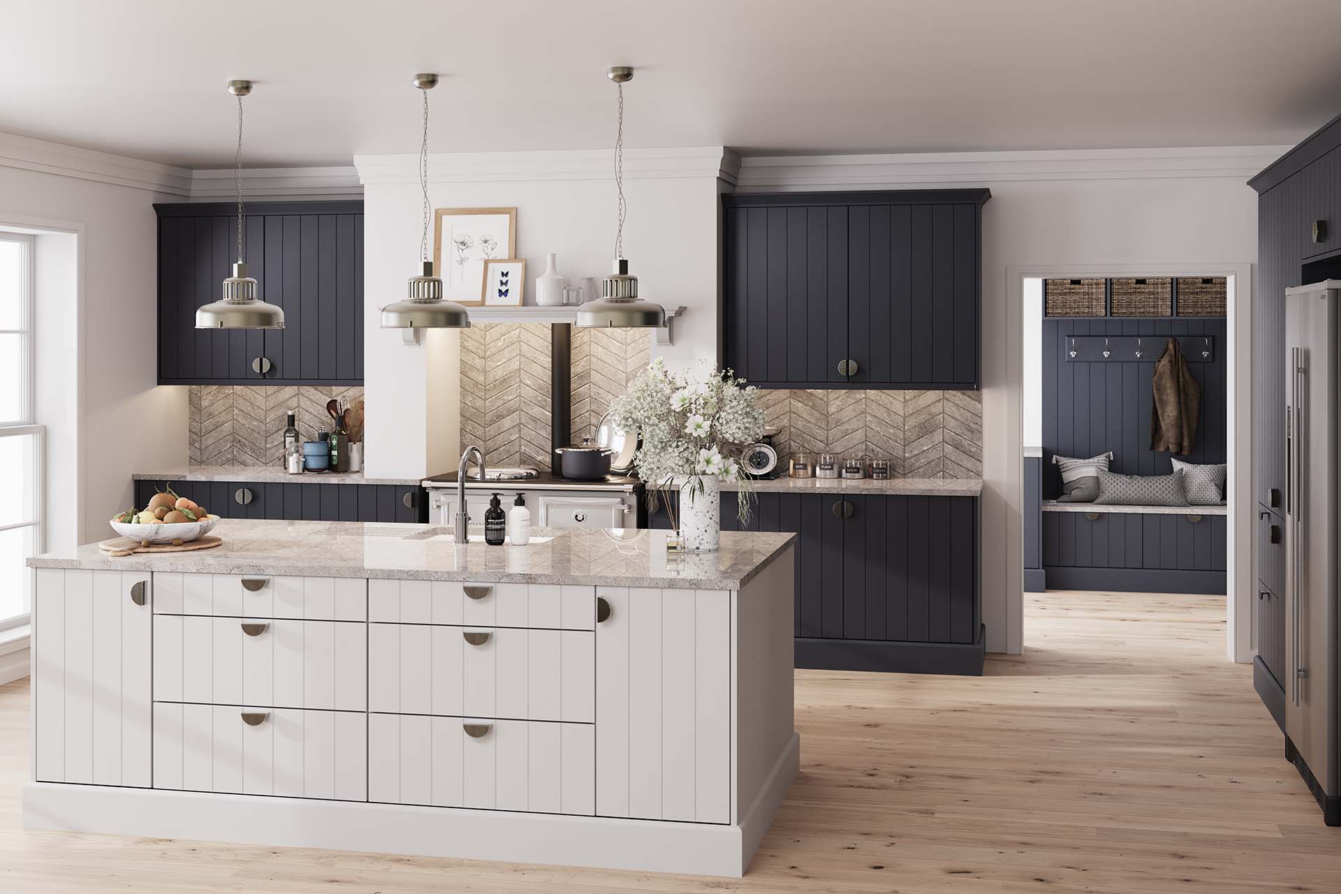 Bella Supermatt Indigo Blue Austin