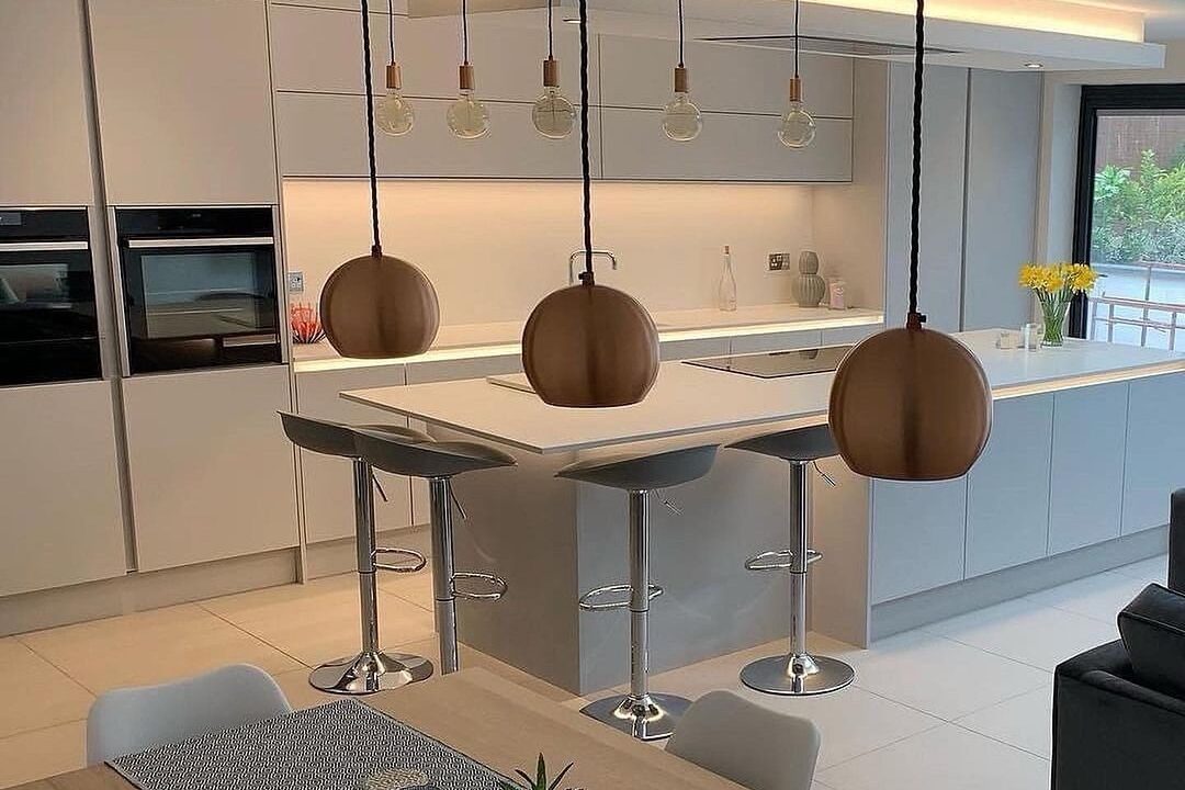 Zurfiz Supermatt Light Grey Kitchen